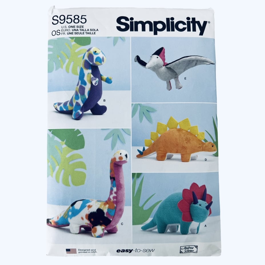 Make Easy Stuffed Dinosaurs by Combining Luxe Cuddle® with your ...