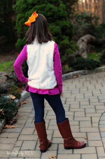 Cozy Faux Fur Vest Sewing Pattern & Tutorial