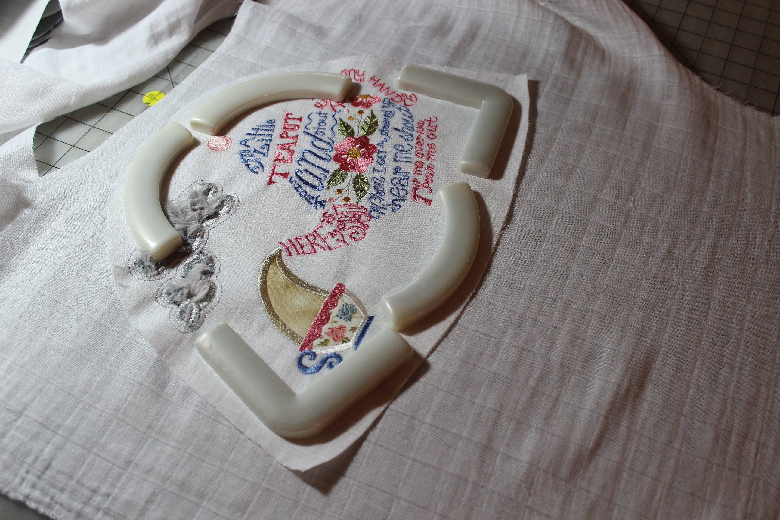 Pretty Tea Cozy Project With Machine Embroidery