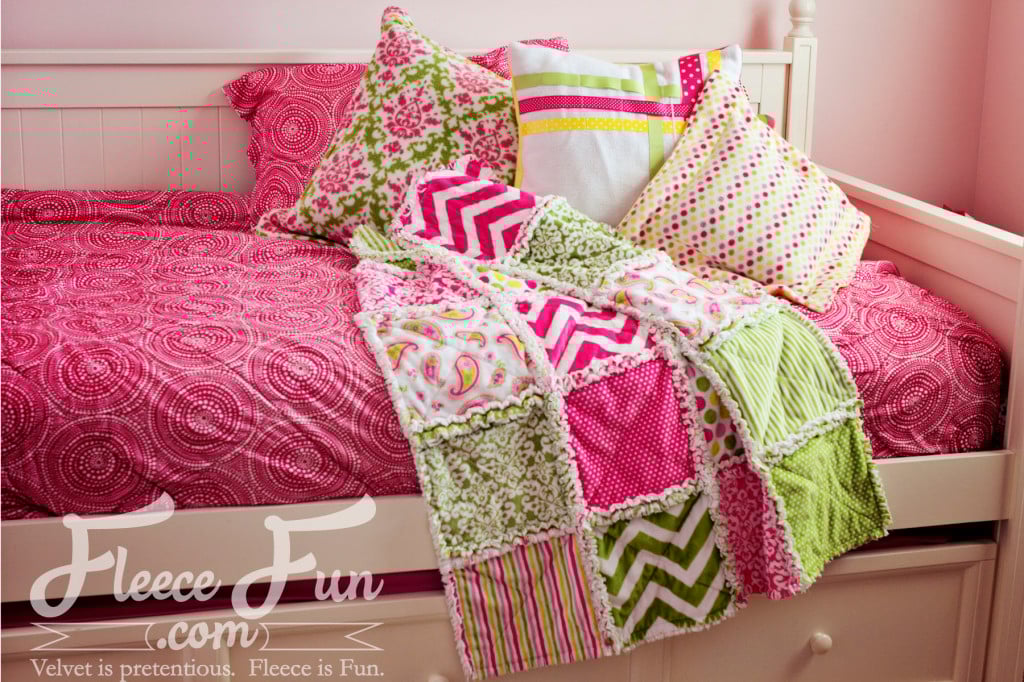 Make a Rag Quilt with Cuddle Cakes