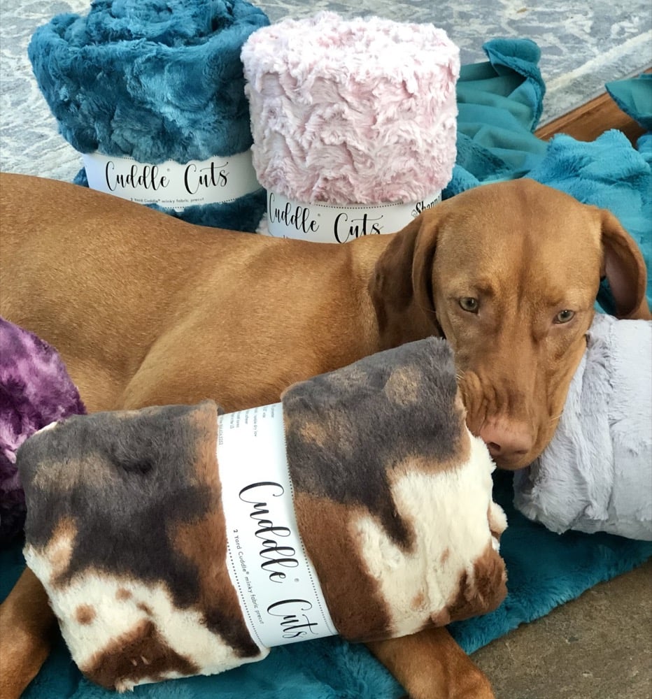 How to Sew a Dog Bed with Cuddle® Minky Plush Fabric